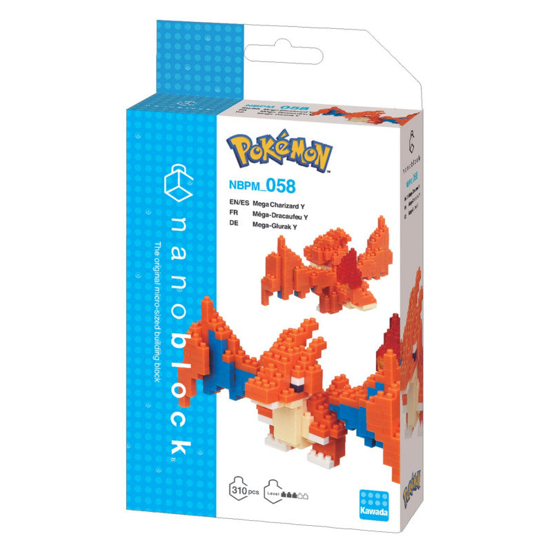 Nano Block - Mega Charizard Y (Pokemon) – John's Total Ent.